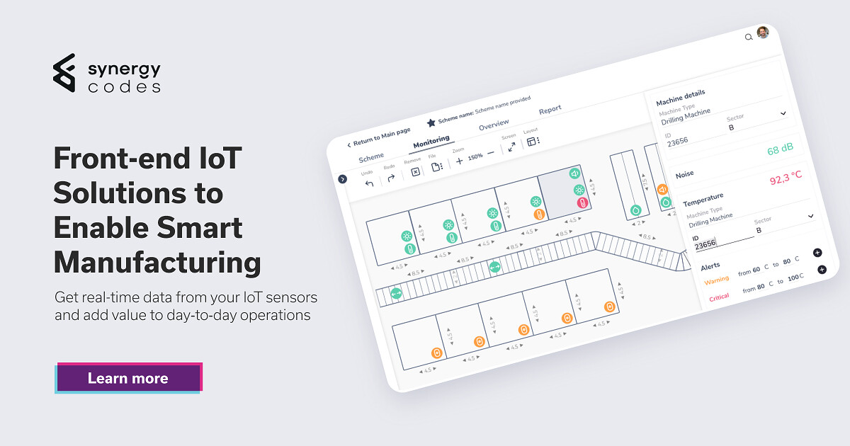 Industrial IoT Dashboards - Synergy Codes - data visualization agency ...
